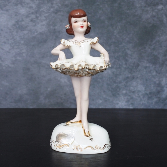 Vintage | Art | Vintage Florence Ceramics Semi Porcelain Ballerina Girl ...